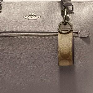 Coach | Accessories | Coach Loop Key Fob In Signature Canvas | Poshmark